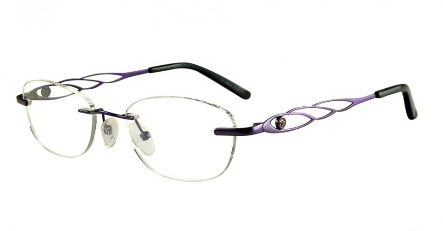 Bulova Twist Titanium Eyewear Eyeglasses Rx Frames N